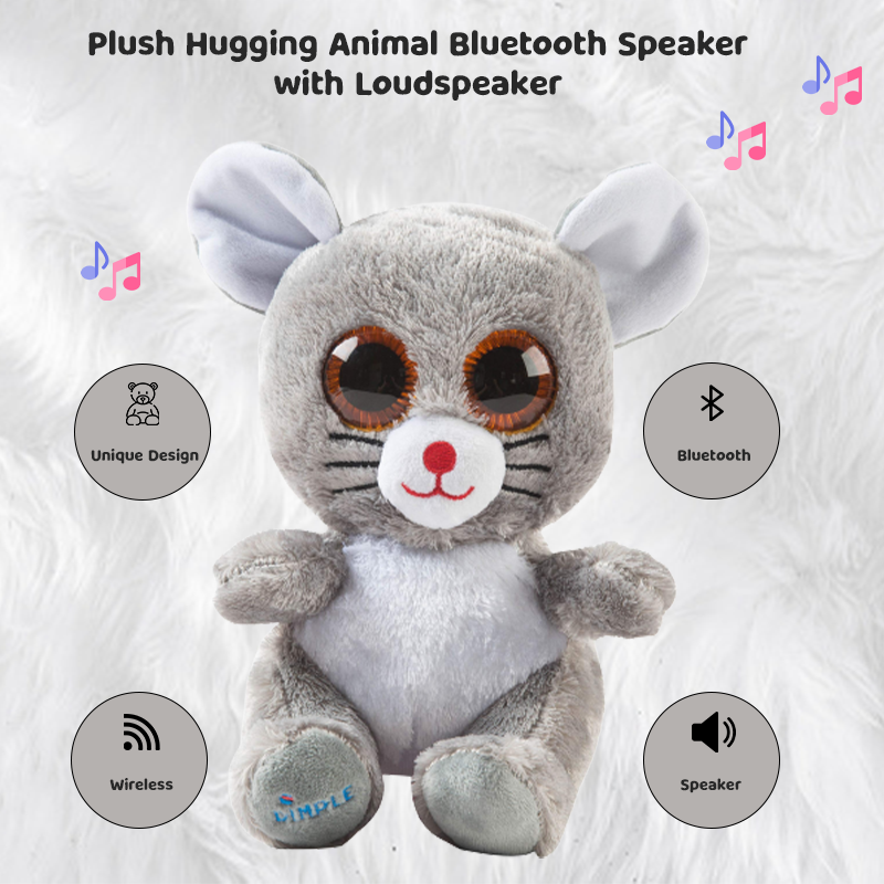 Adorable Stuffed Animal Bluetooth Speakers - Plush Toy Speaker Collection